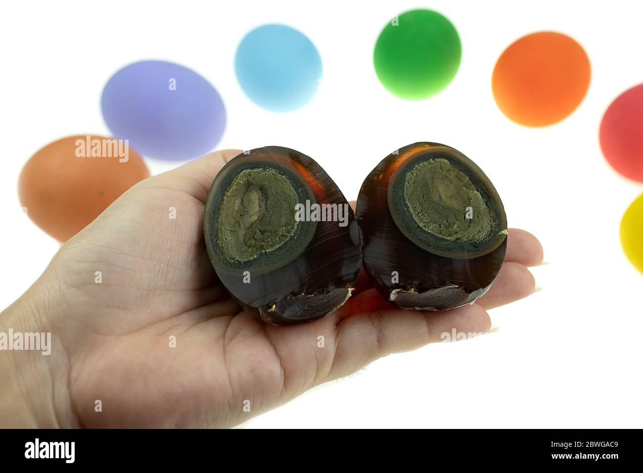 Asian Traditional Food Century Eggs High Resolution Stock Photography ...