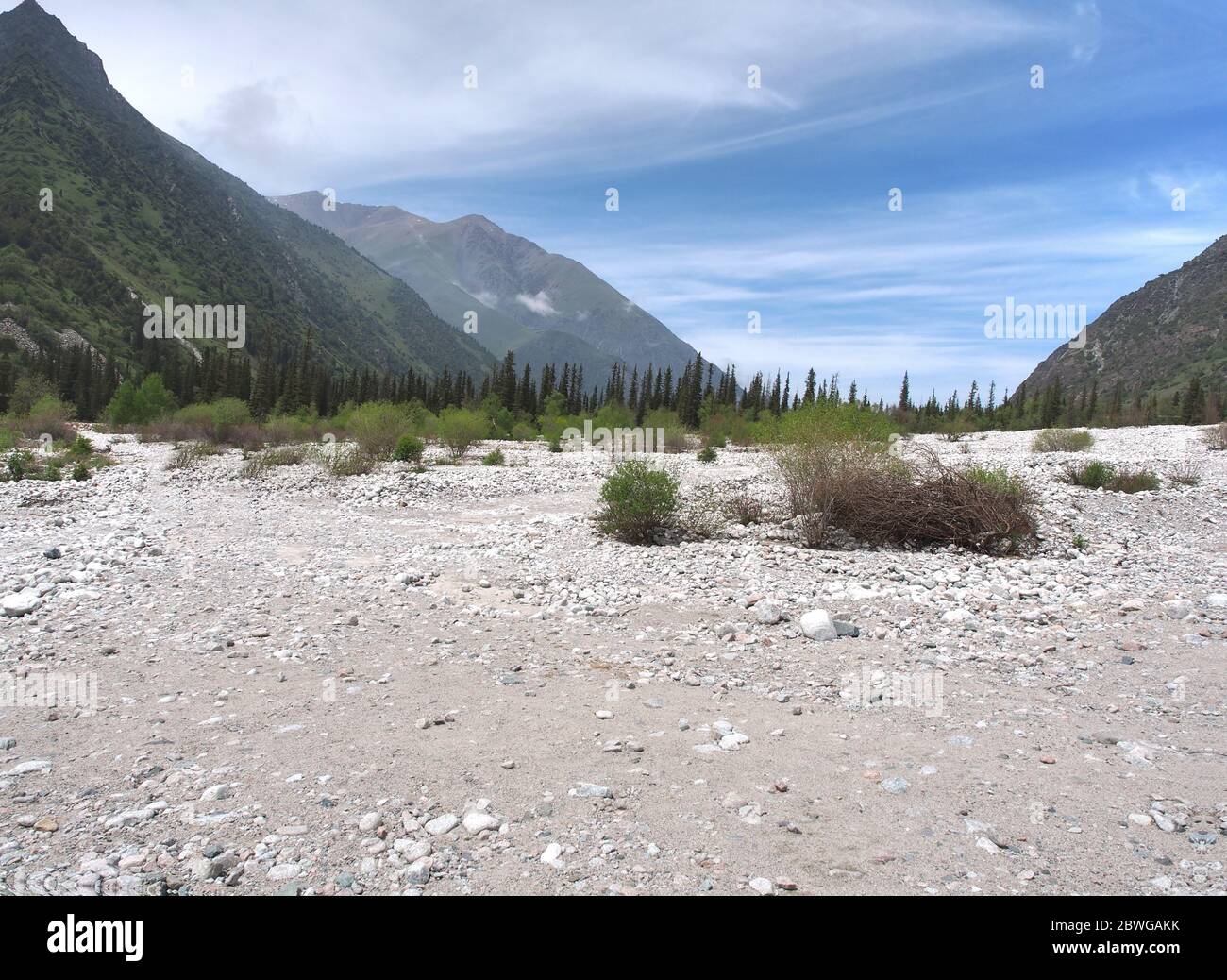 The Ala Archa National Park of Bishkek Kyrgyzstan Stock Photo - Alamy