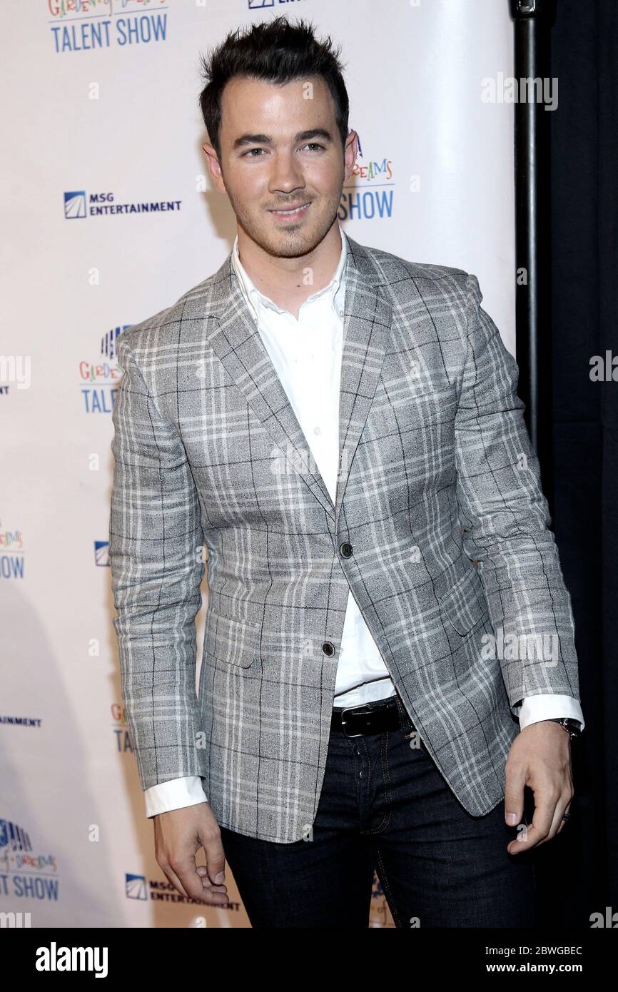 New York, NY, USA. 18 June, 2015. Kevin Jonas at the Garden Of Dreams ...