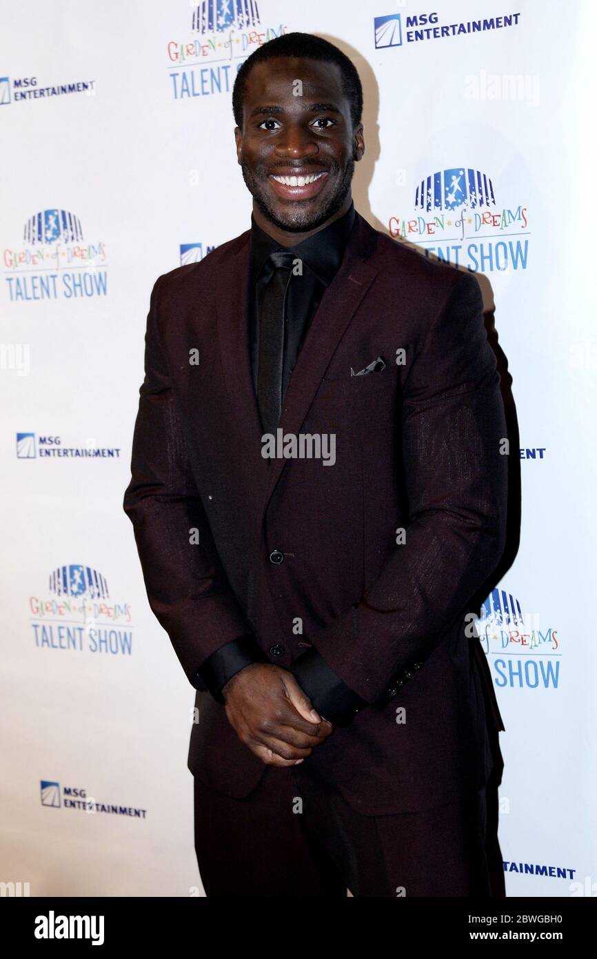 New York, NY, USA. 18 June, 2015. Prince Amukamara at the Garden Of ...