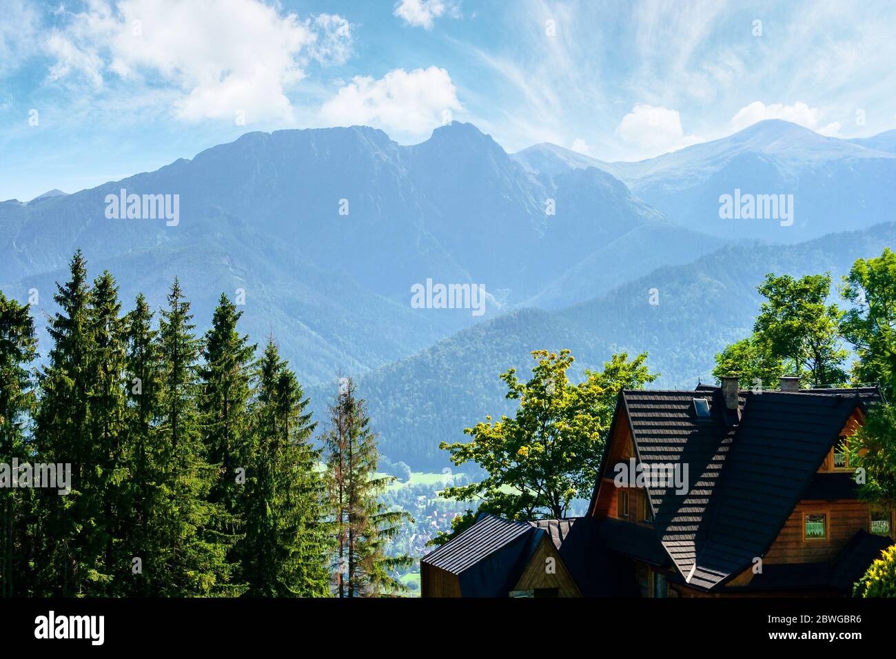 Tatra mountains from gubalowka hill hi-res stock photography and images ...