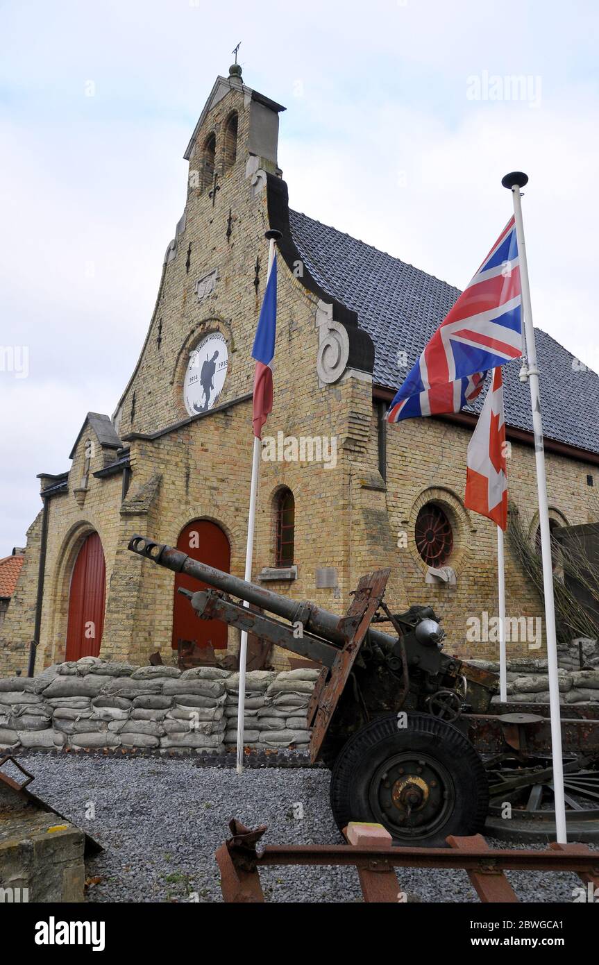 Hooge Crater Museum, Museum of the First World War, Ypres, Ypern, Ieper ...