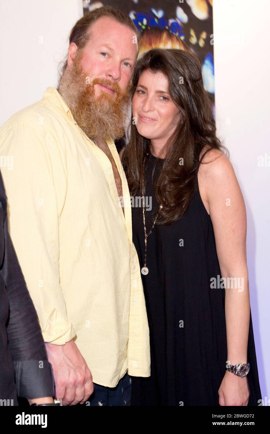 New York, NY, USA. 23 June, 2015. Artist, Gregory de la Haba, (L) at ...