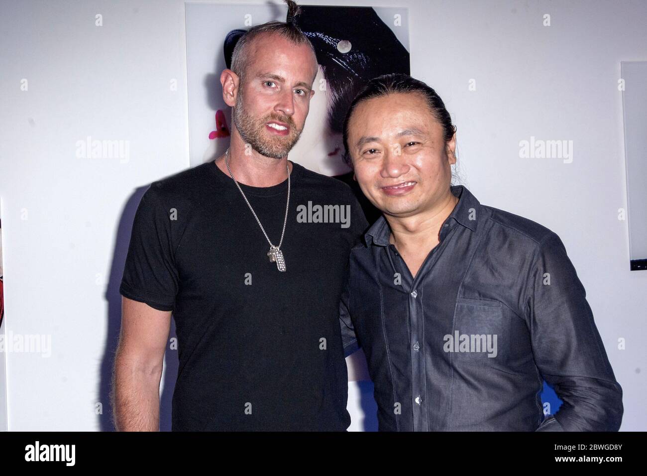 New York, NY, USA. 23 June, 2015. Jason Arsenault, Eddie Chau at the ...