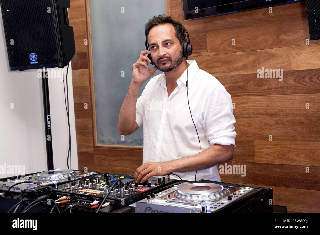 New York, NY, USA. 23 June, 2015. DJ Vinit Mehta, performs at the Grand ...