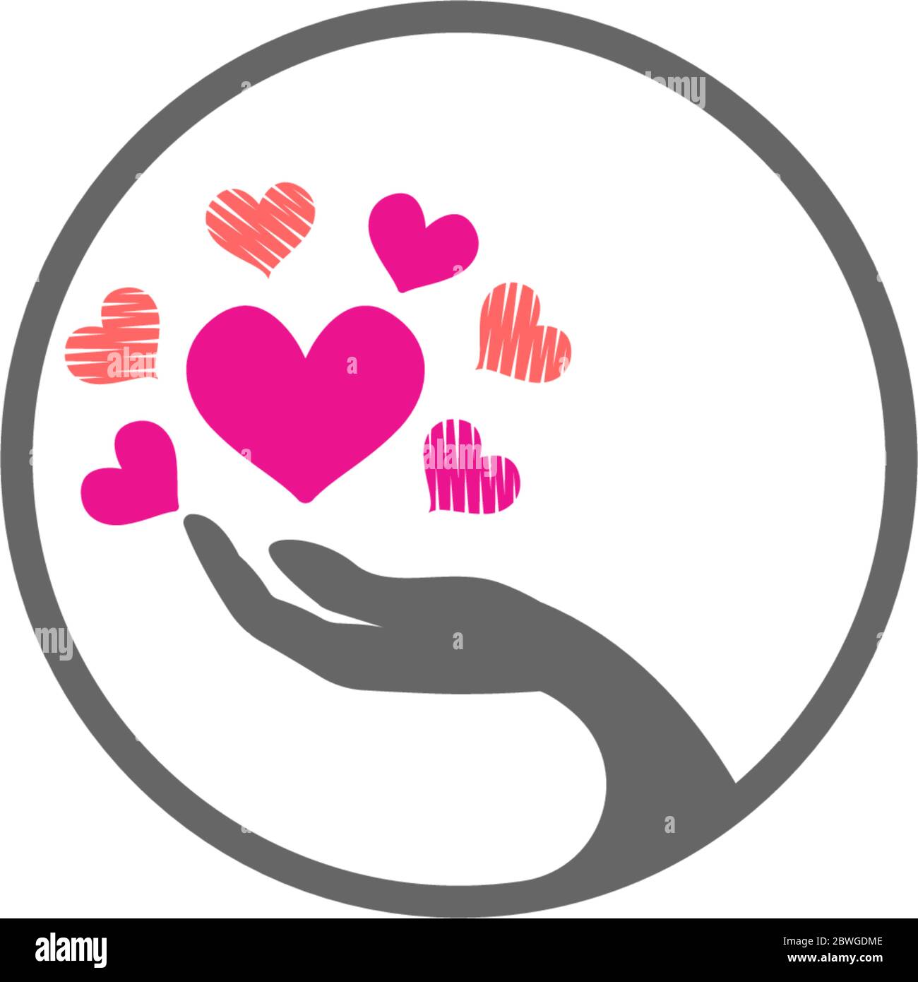 Love community care logo icon illustration Stock Vector Image & Art - Alamy