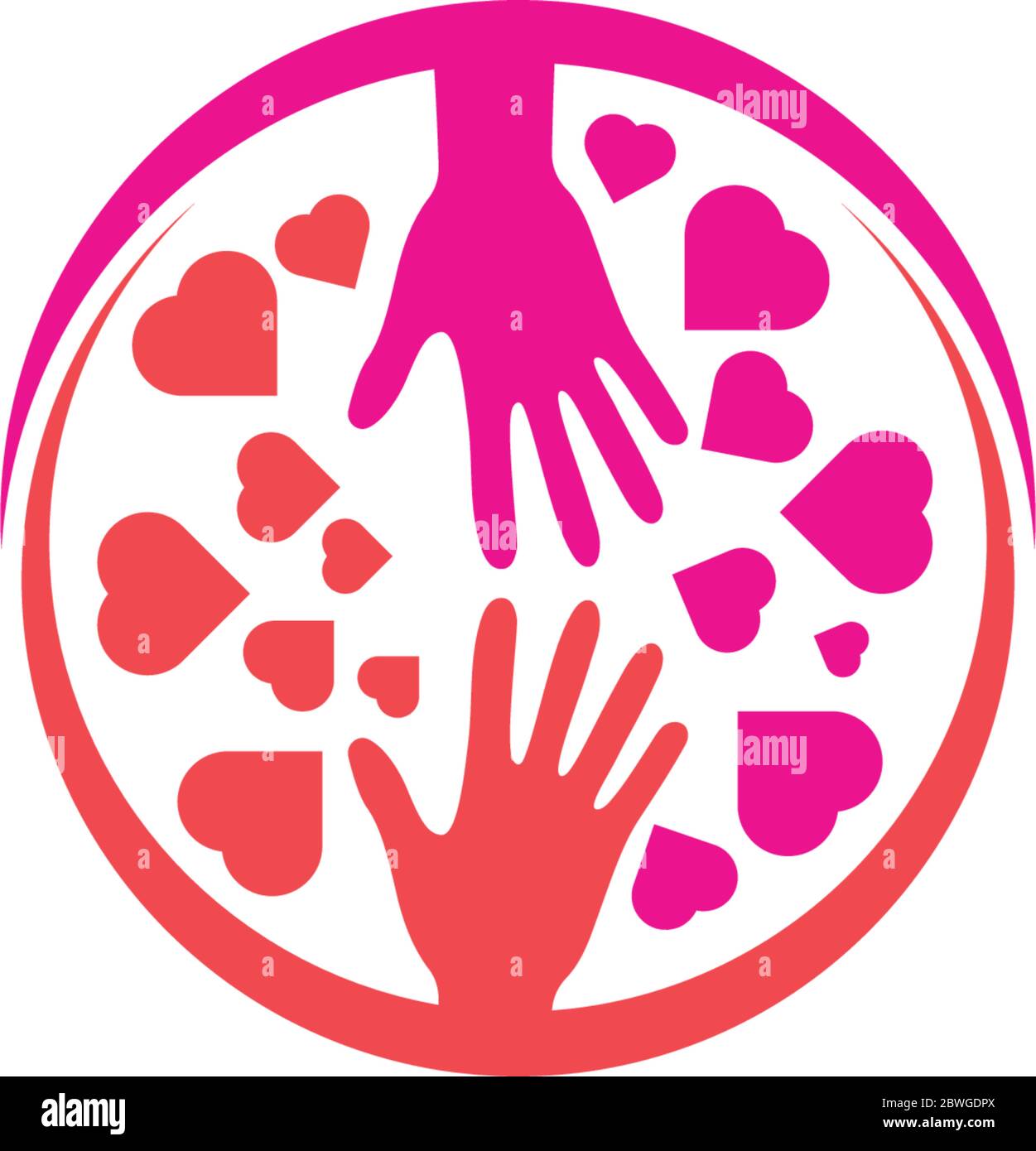 Love community care logo icon illustration Stock Vector Image & Art - Alamy