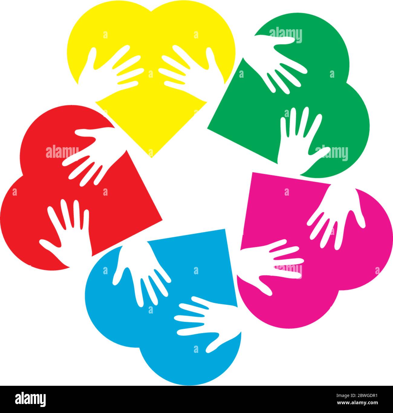 Love community care logo icon illustration Stock Vector Image & Art - Alamy