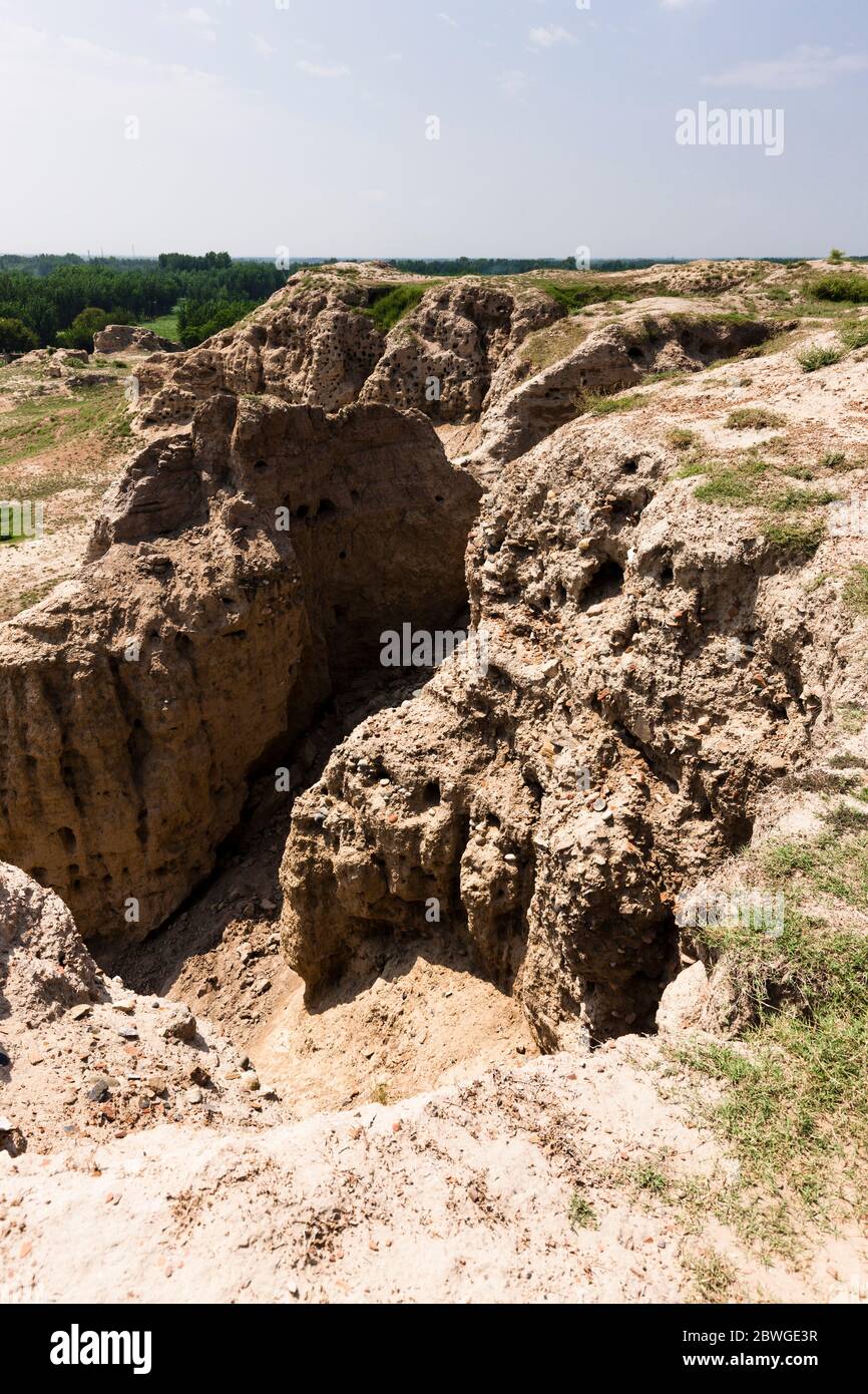 Pushkalavati, Old Charsadda, ancient Gandhara capital, known by ...