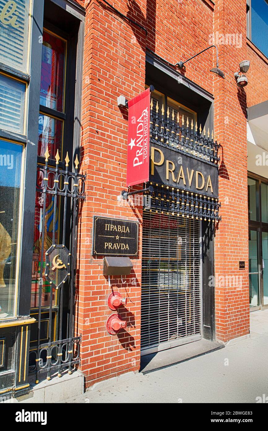 Pravda street hi-res stock photography and images - Alamy