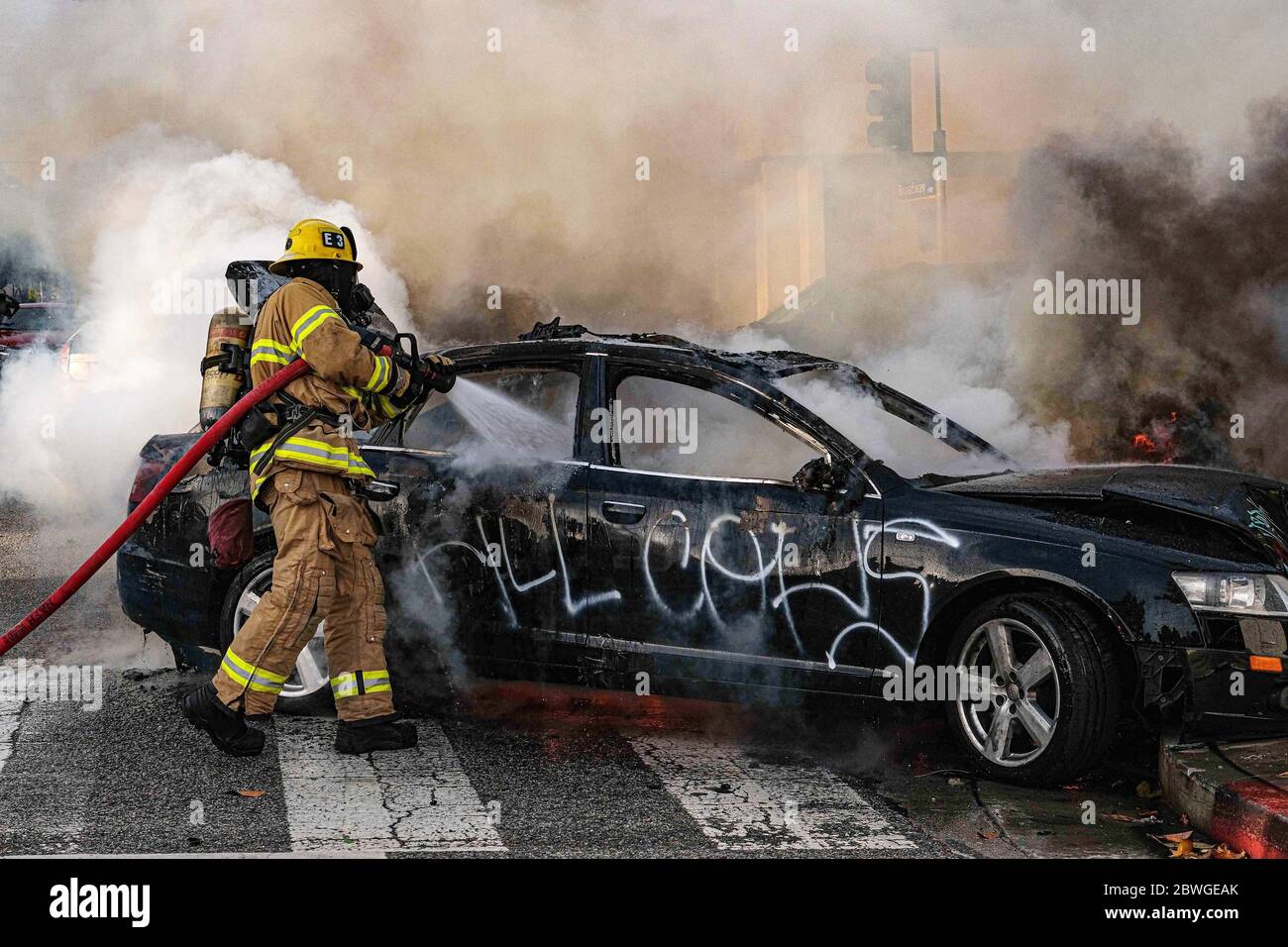 Lapd police car hi-res stock photography and images - Alamy