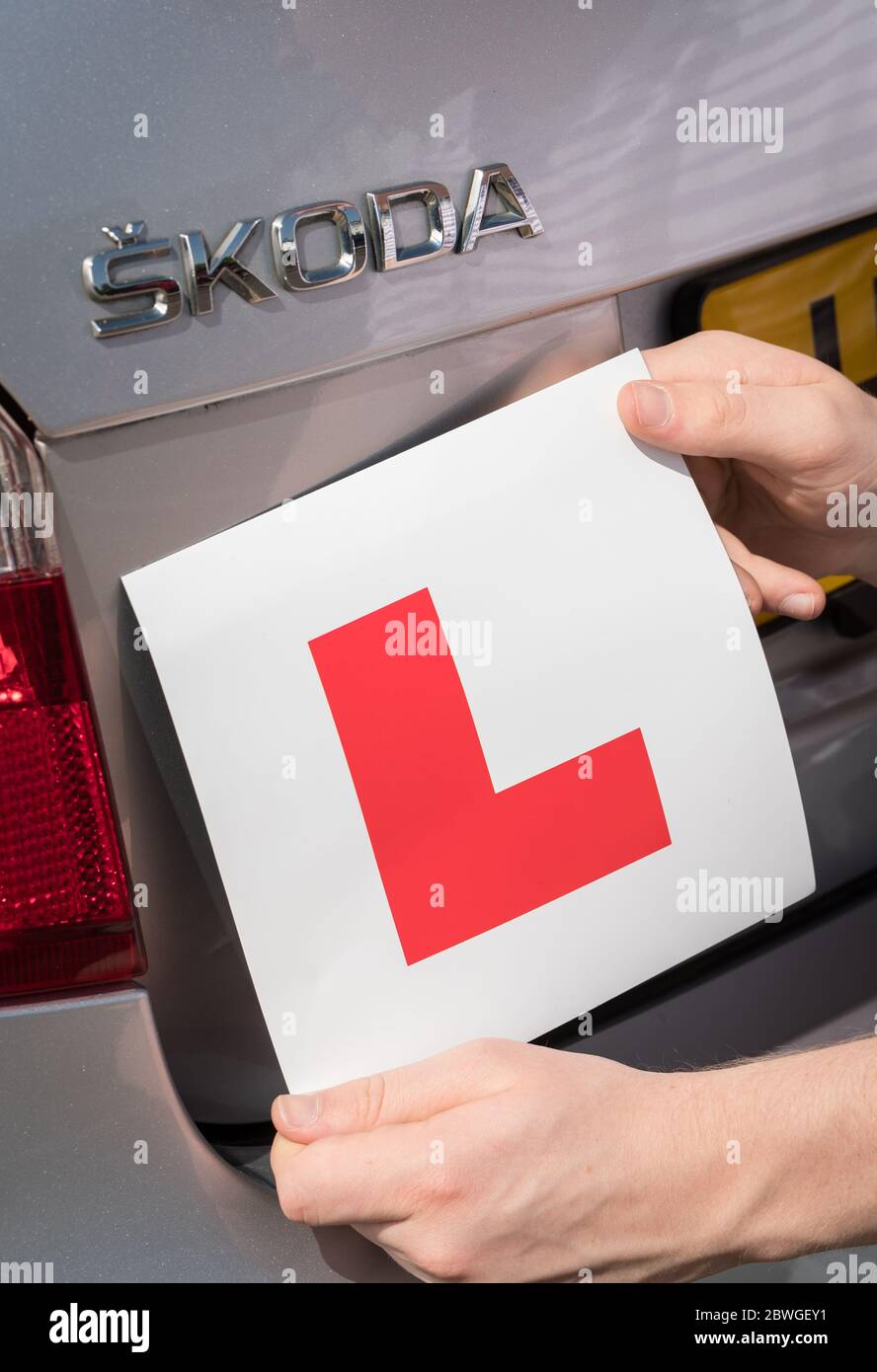 Car l plate hi-res stock photography and images - Alamy