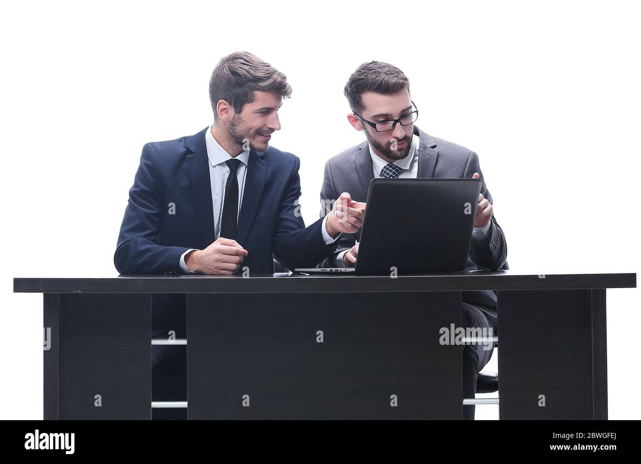 side view. a group of confident young people looking forward Stock ...