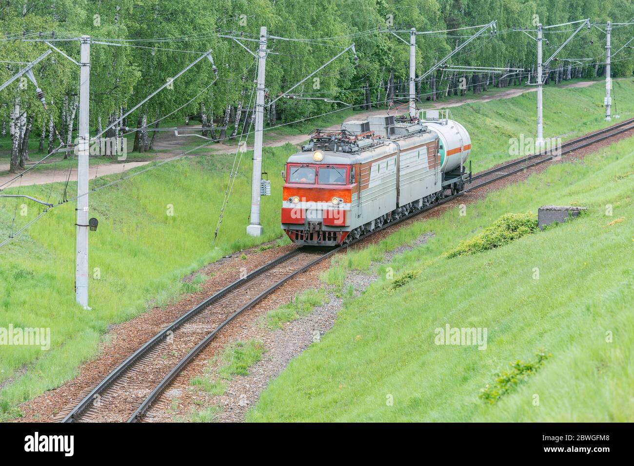 Short freight train hi-res stock photography and images - Alamy