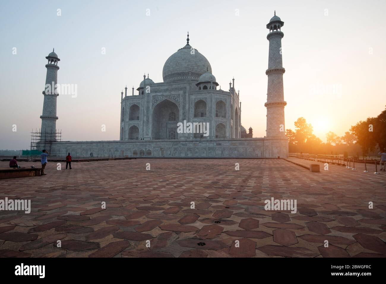 The taj mahal palace is a heritage hi-res stock photography and images ...
