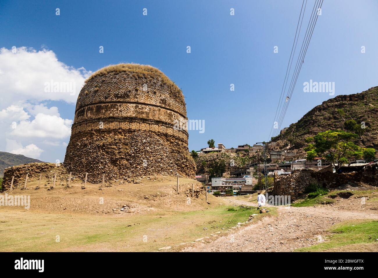 Shingardar Stupa, Buddist stupa, Shingardar, Swat, Khyber Pakhtunkhwa ...
