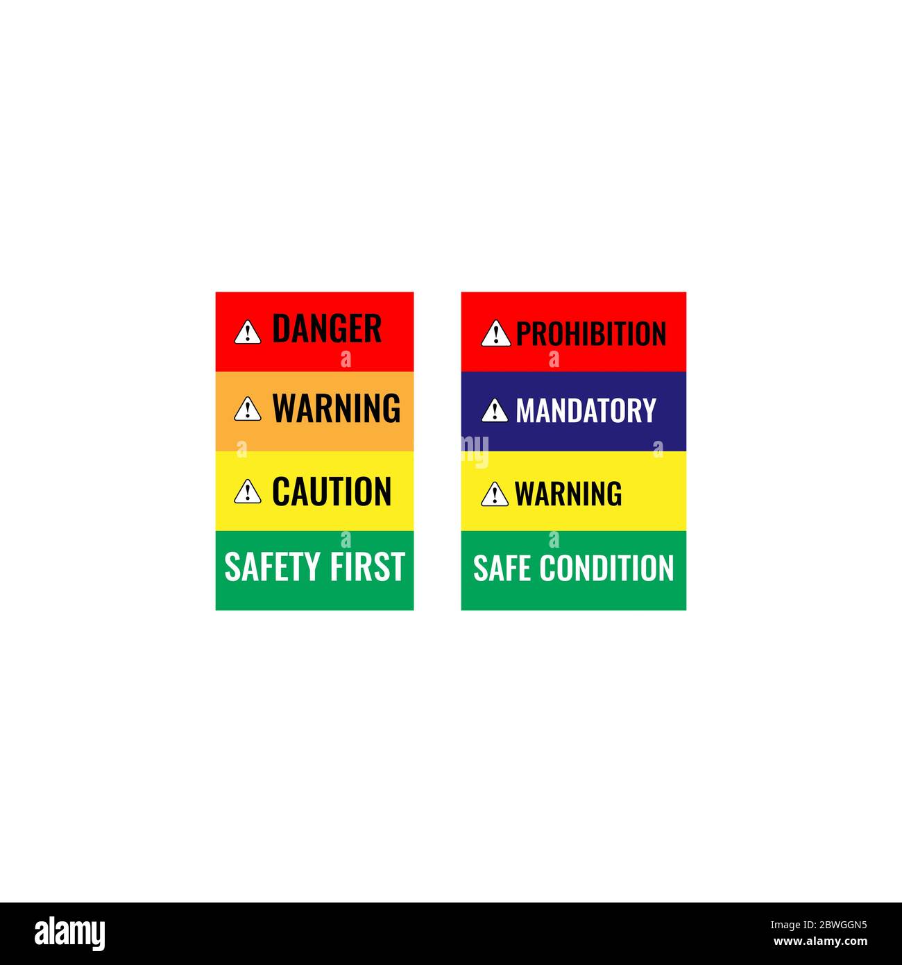 Caution Safety Of Color