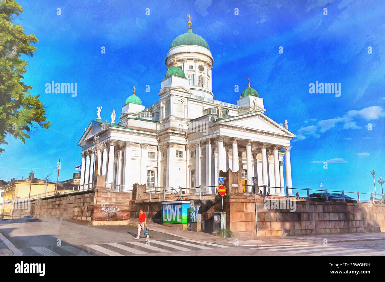 Aquarelle engel hi-res stock photography and images - Alamy