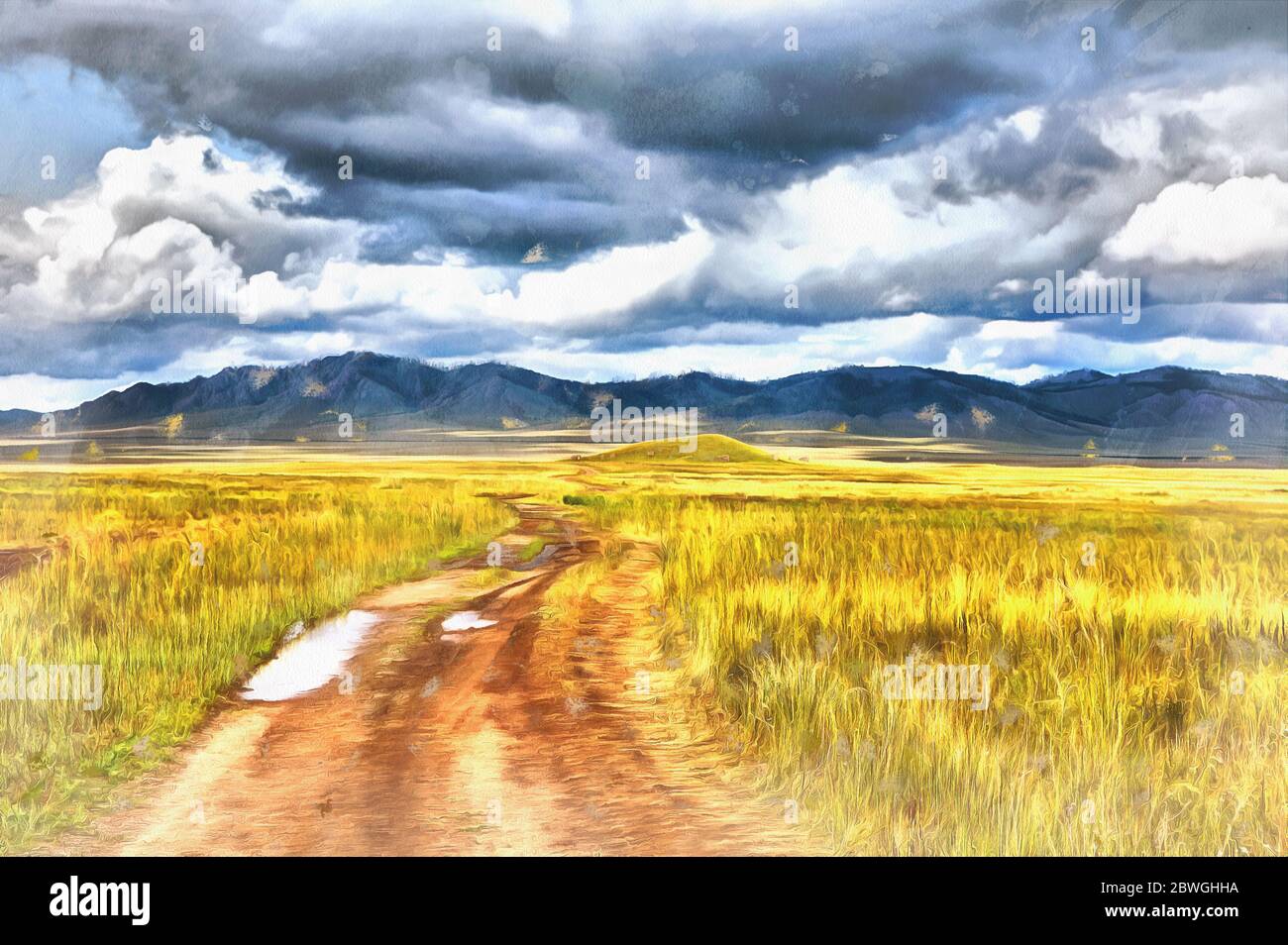 Tumulus drawing hi-res stock photography and images - Alamy