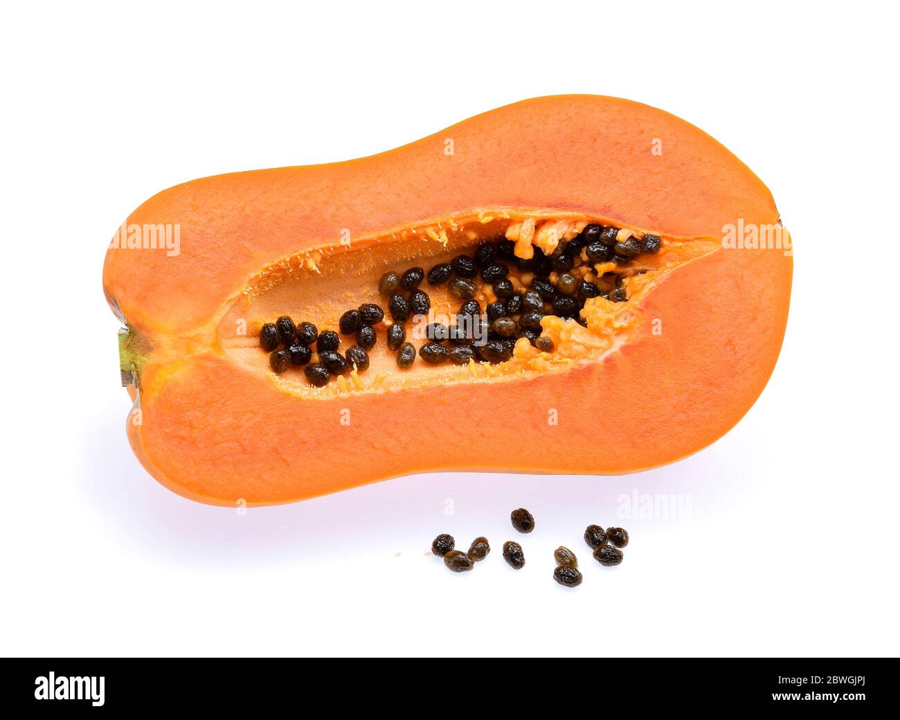 Fruit half halved papayas hi-res stock photography and images - Alamy