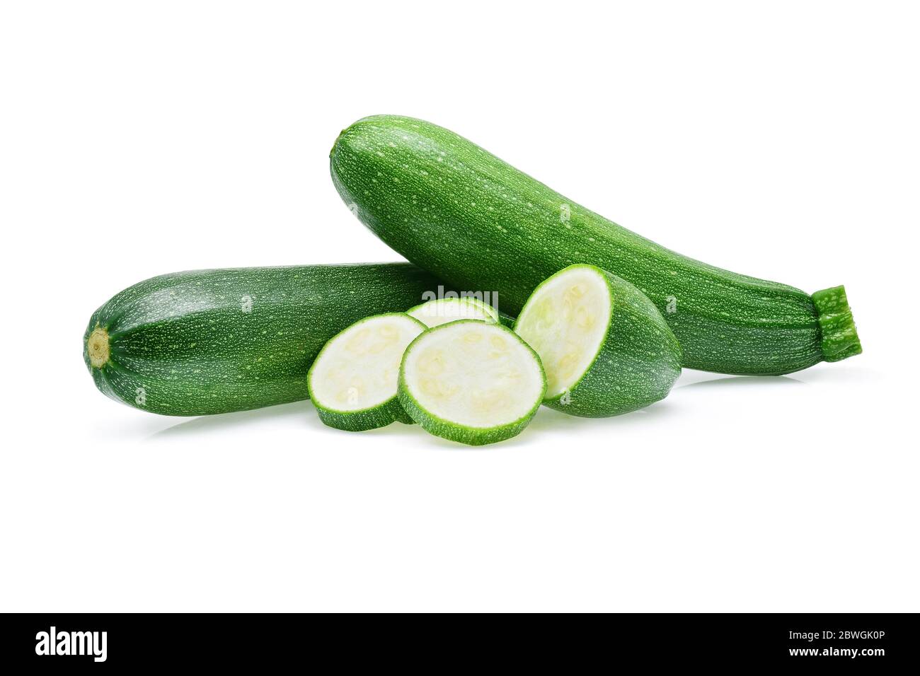zucchini isolated on white background Stock Photo - Alamy