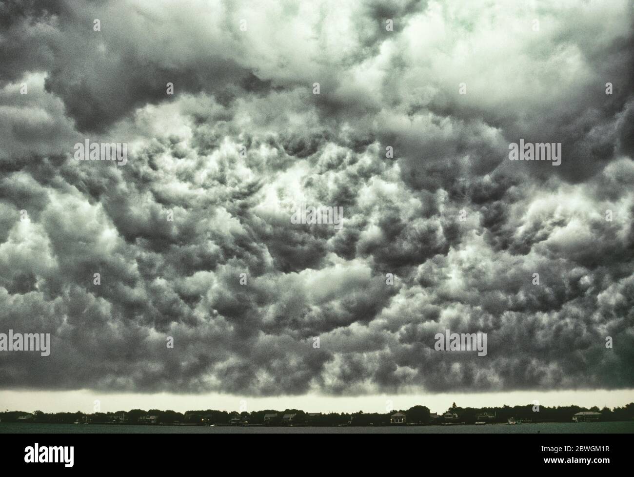 Threatening gray storm clouds, USA Stock Photo - Alamy