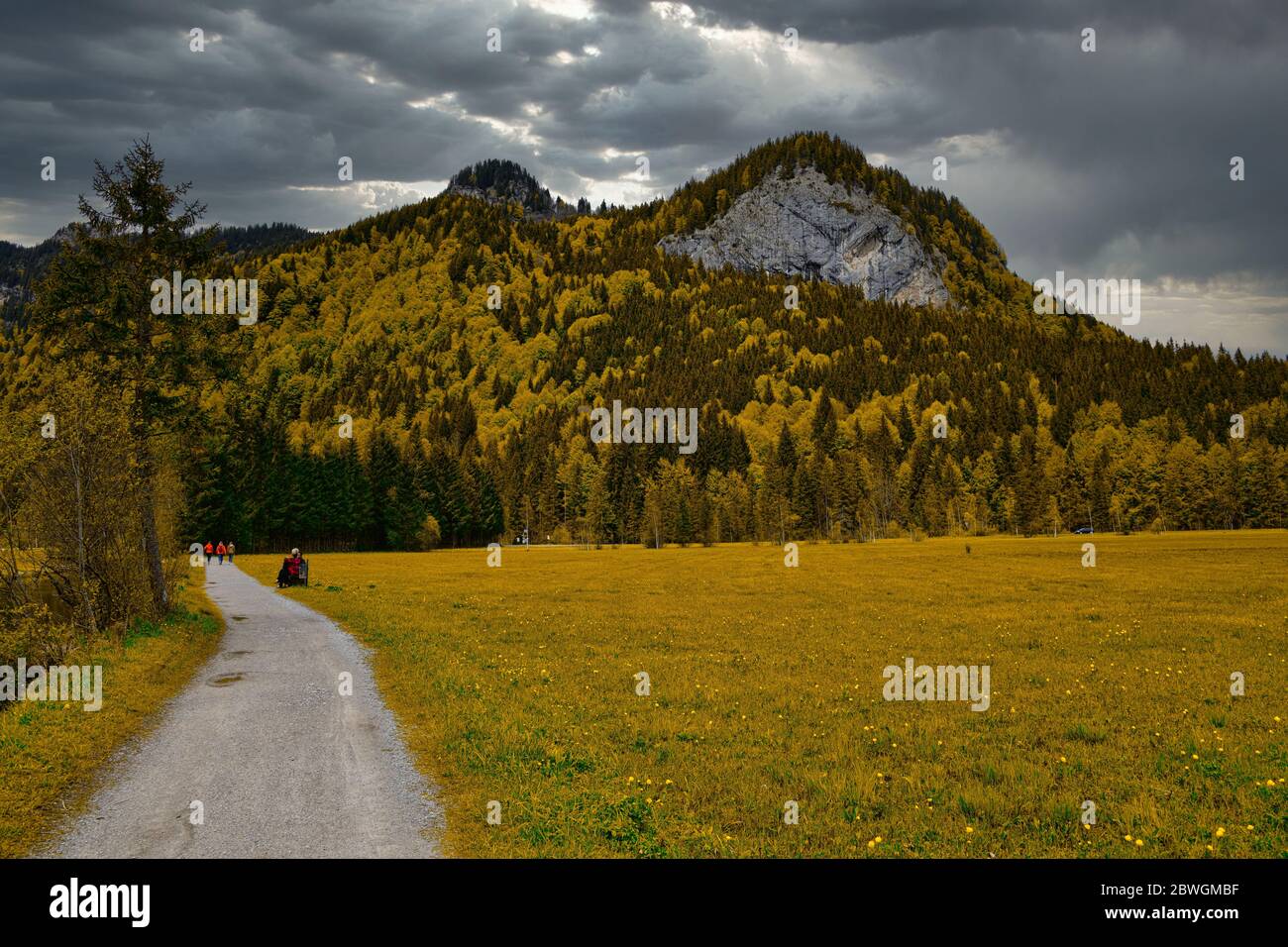 The beautiful Bavarian alps during autumn Stock Photo - Alamy