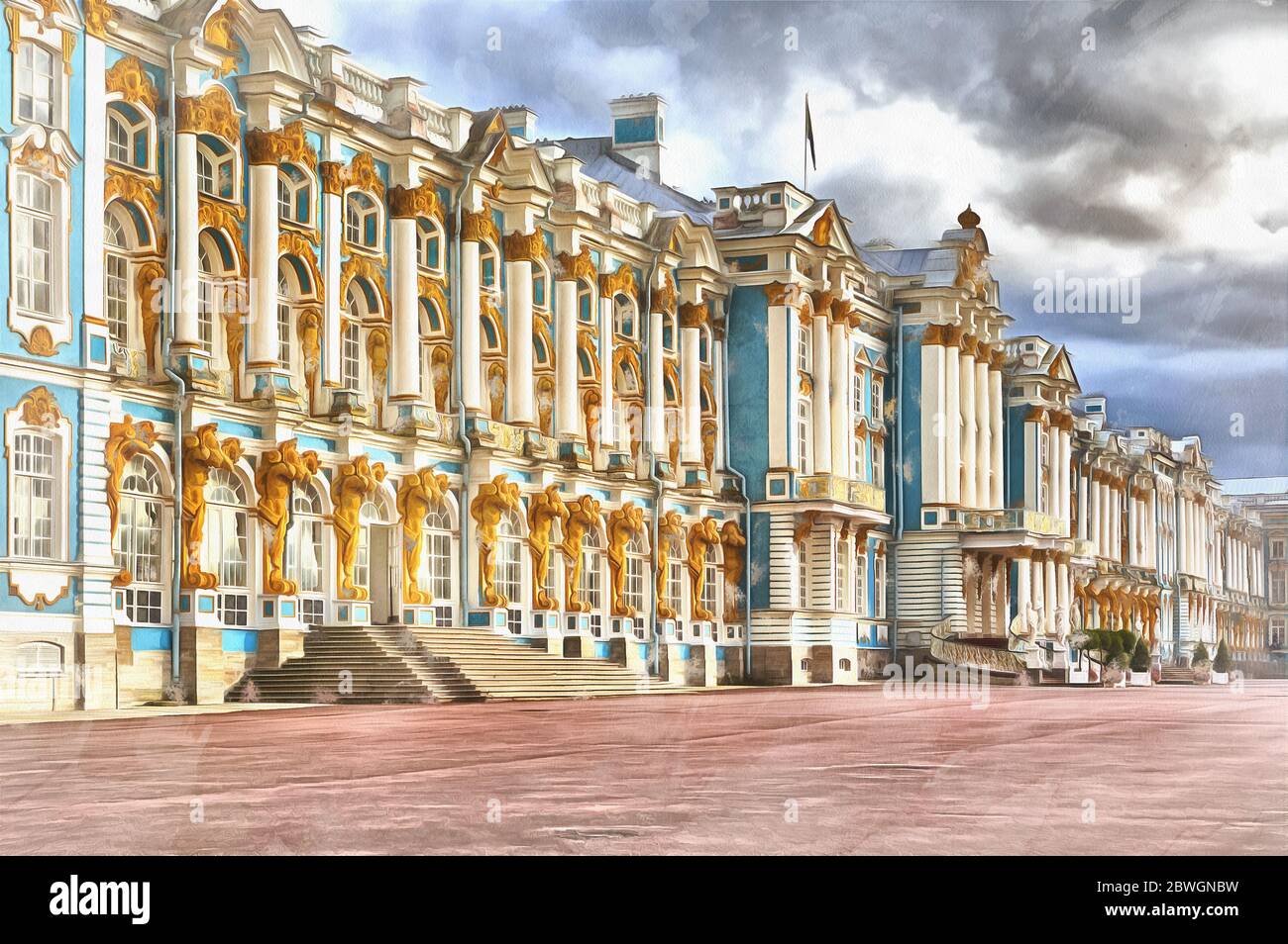 Pushkin drawing hi-res stock photography and images - Alamy
