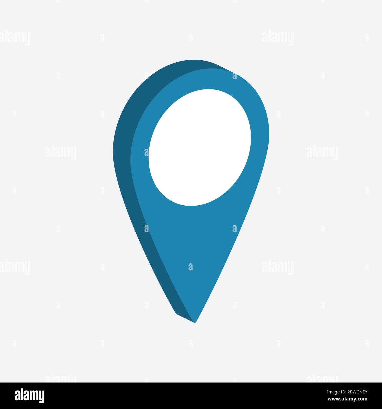 Isometric map marker Stock Vector Images - Alamy