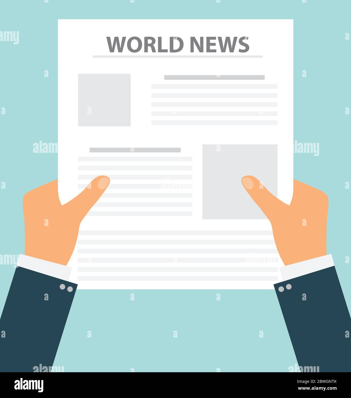 Person holding magazine front page hi-res stock photography and images ...