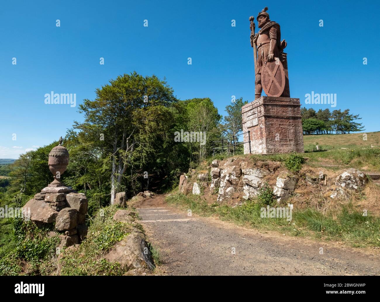 William Wallace Statue Bemersyde