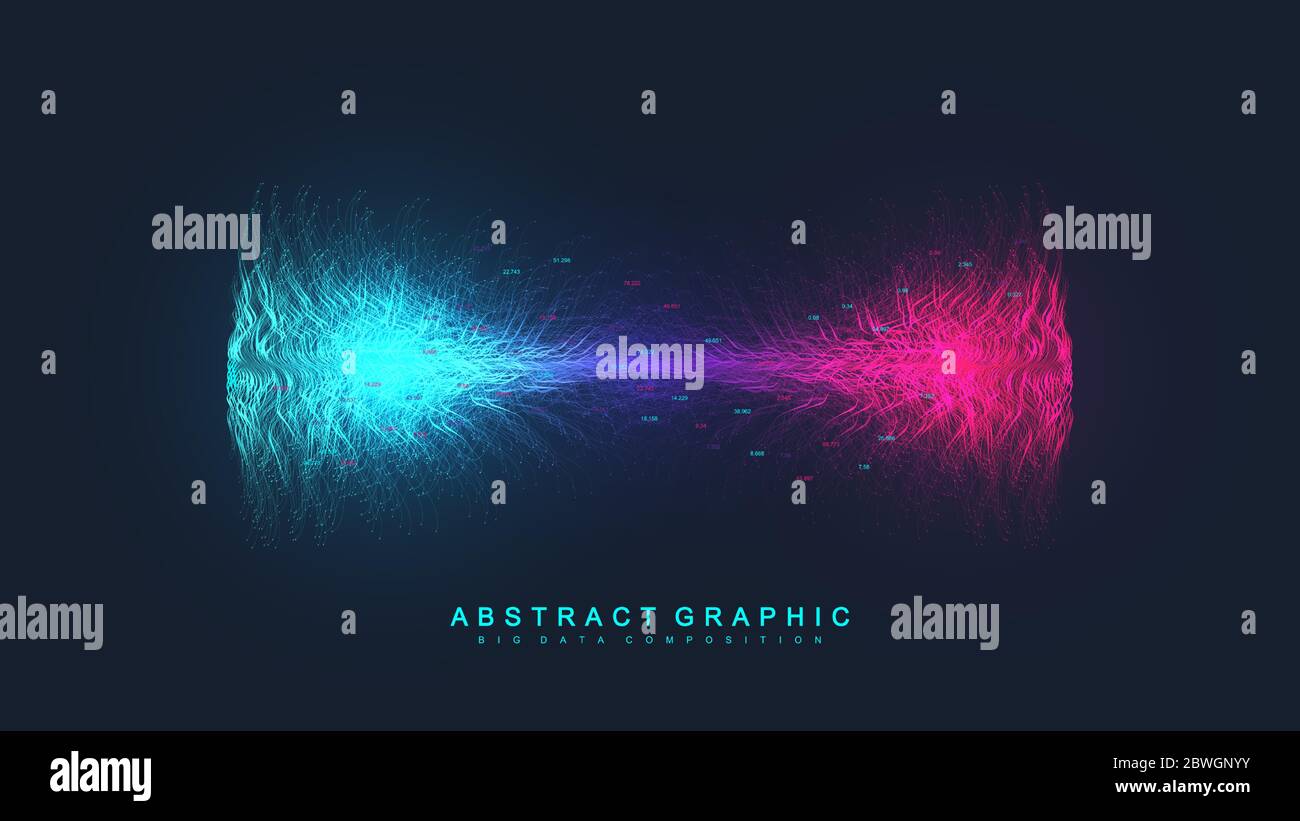 Big Data Visualization Background Graphic Abstract Background Communication Perspective