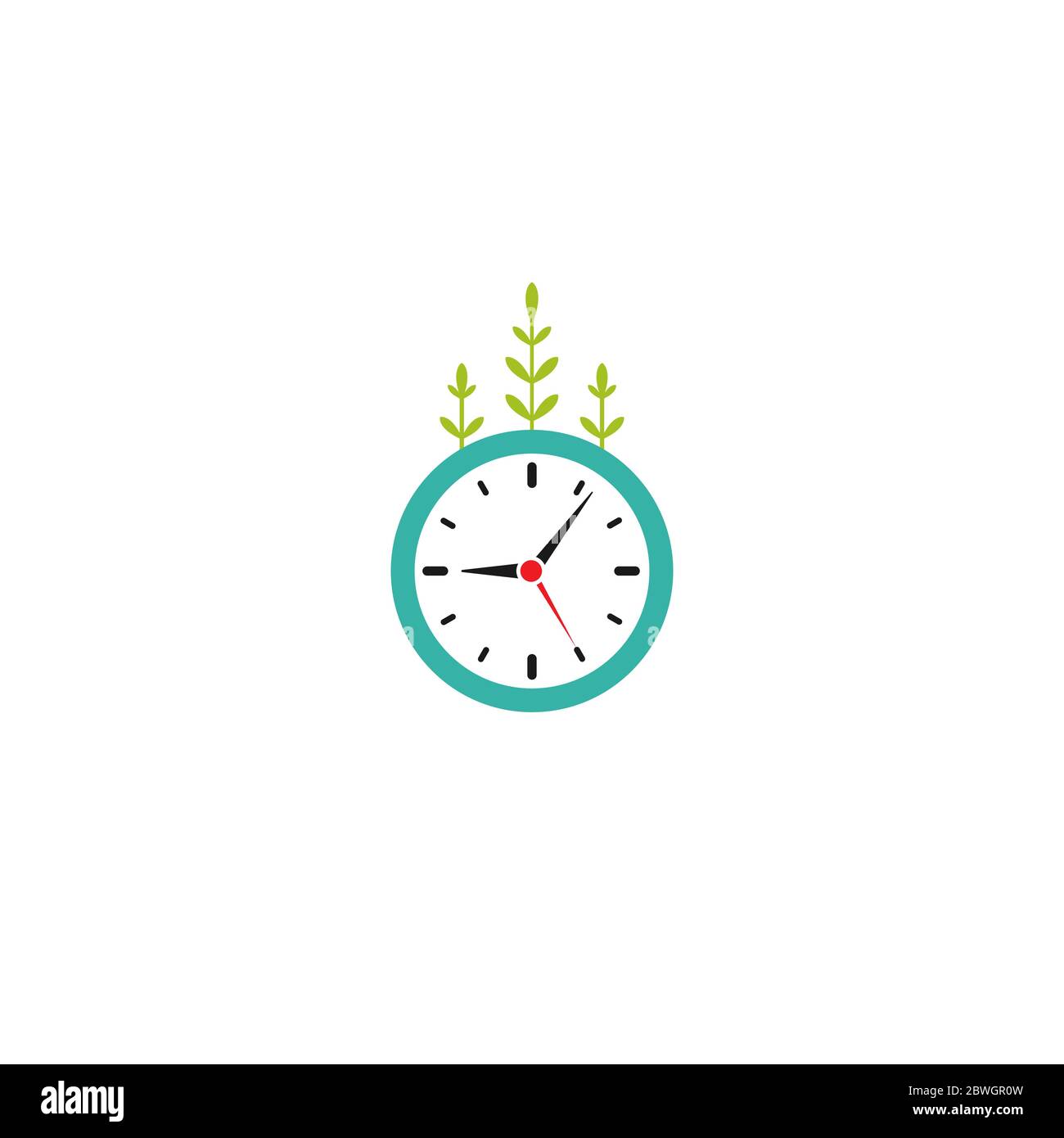 Second leaf Stock Vector Images - Alamy