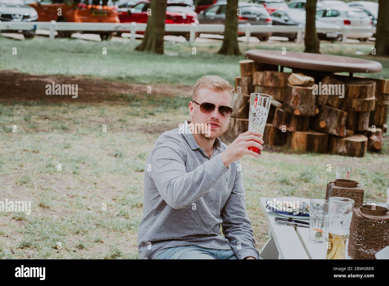 Cider glass cheers hi-res stock photography and images - Alamy