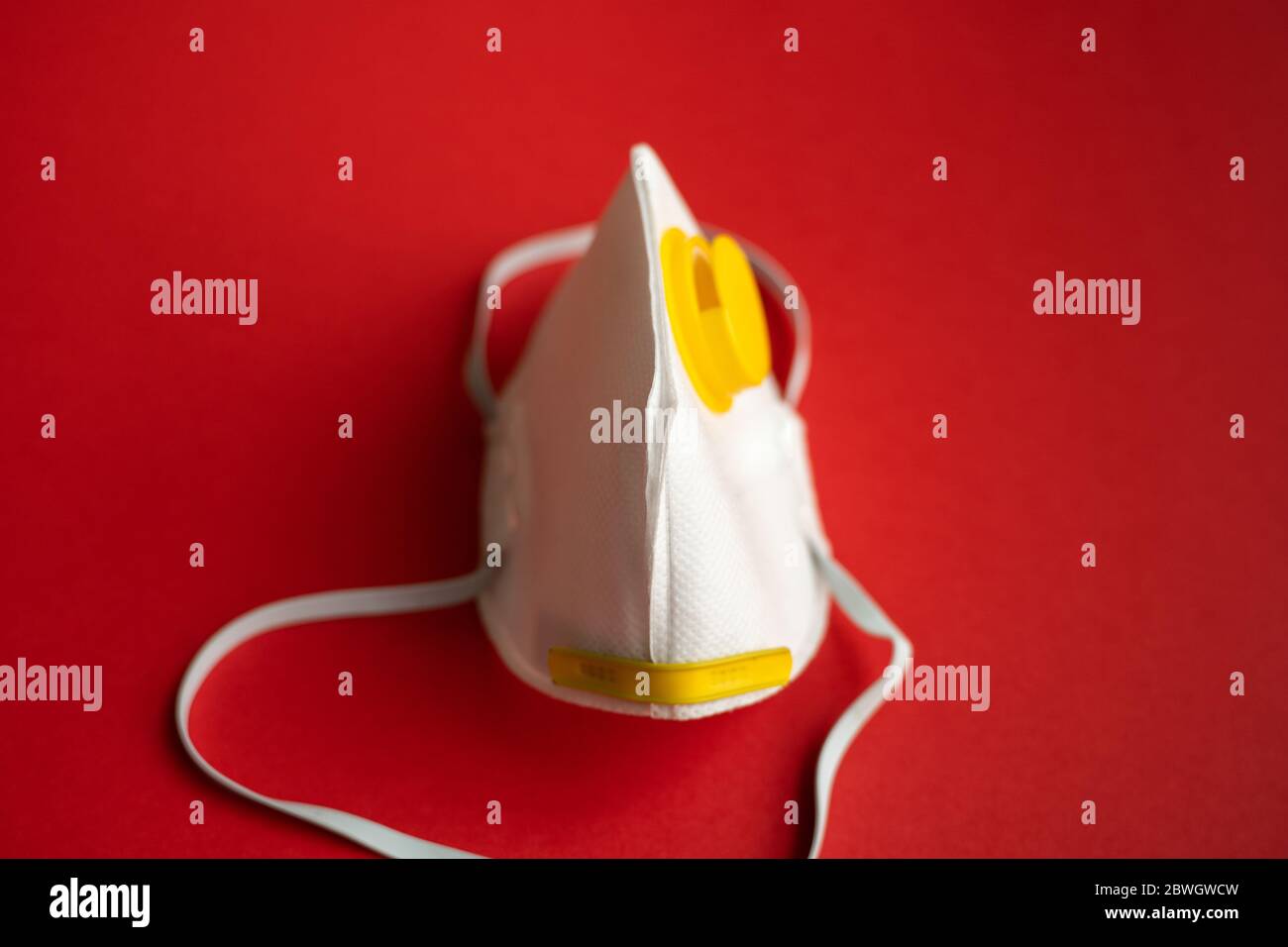 Respirator mask FFP or dust mask to cover the mouth and nose prevent ...