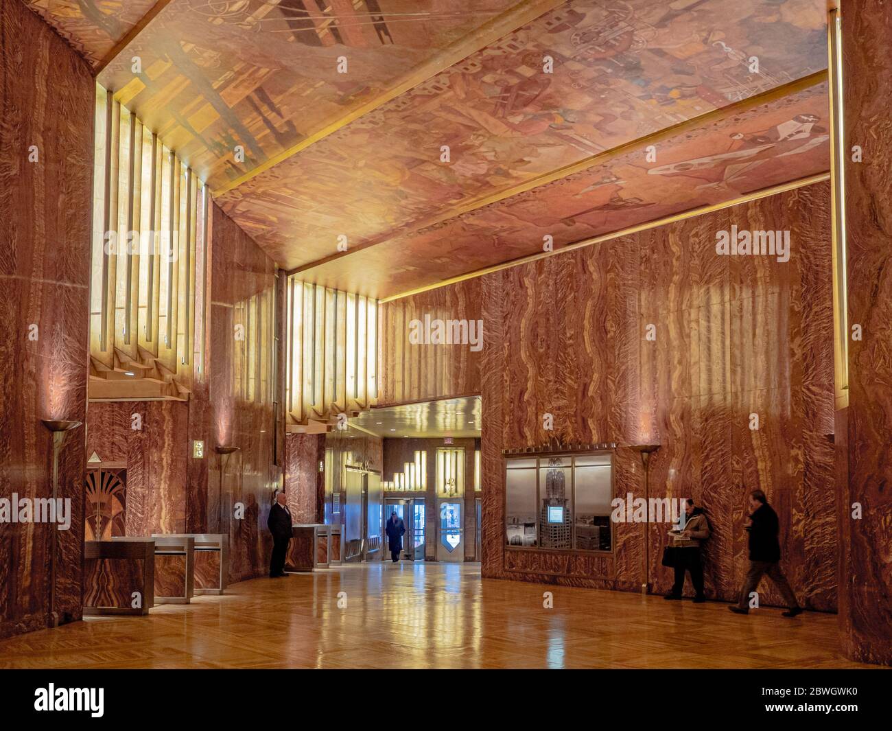 Chrysler Building Lobby High Resolution Stock Photography and Images ...