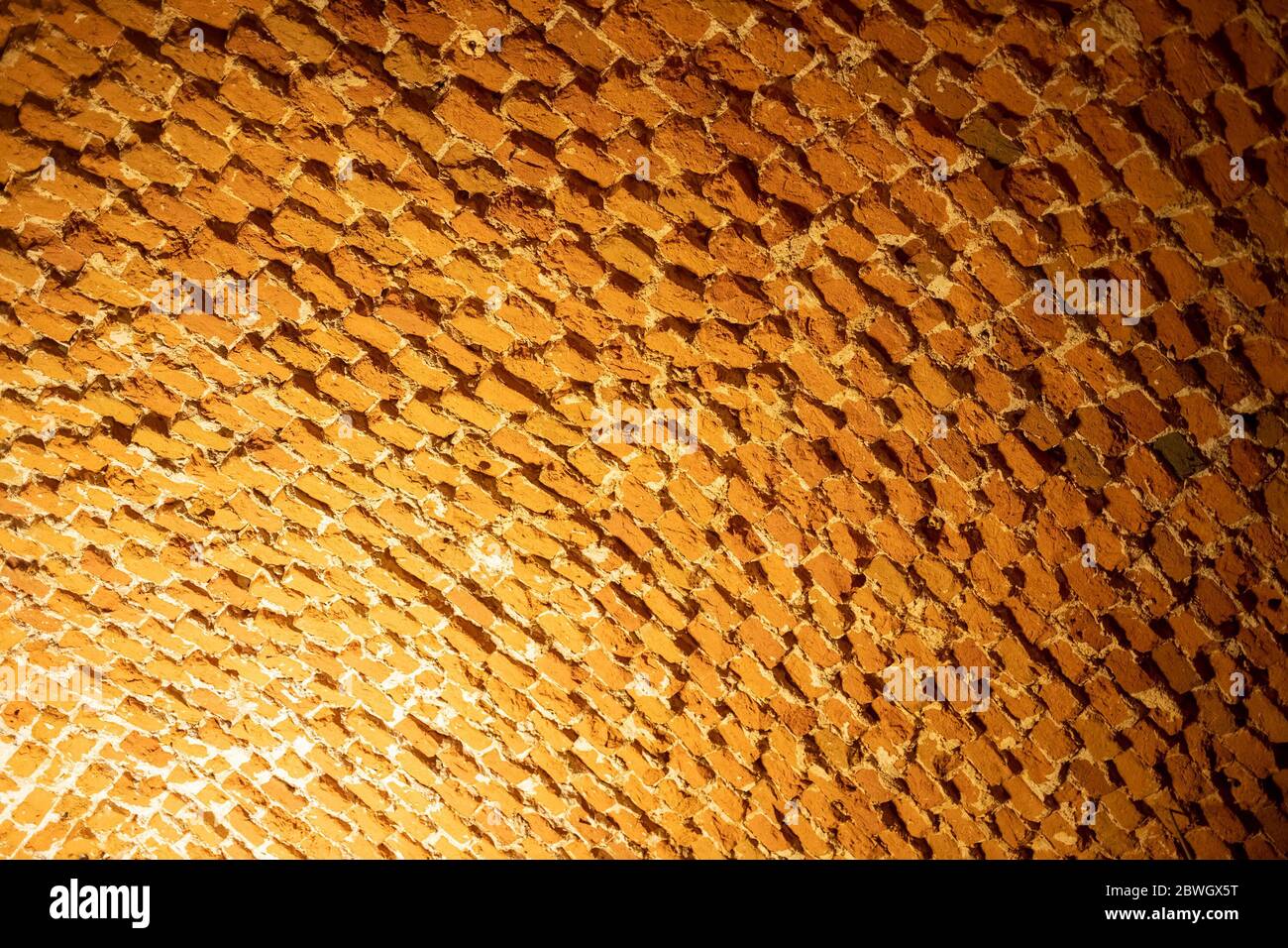 Red brick ceiling brick pattern hi-res stock photography and images - Alamy