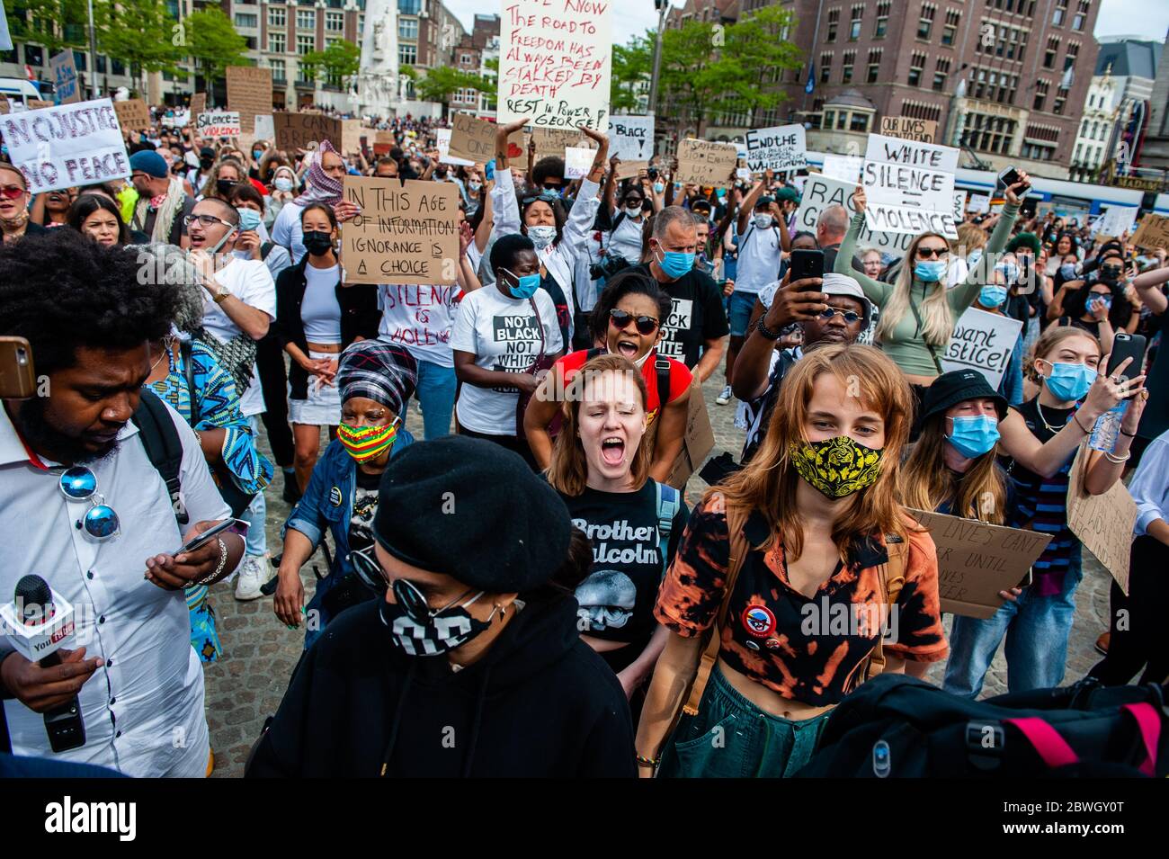 Dutch protests hi-res stock photography and images - Alamy