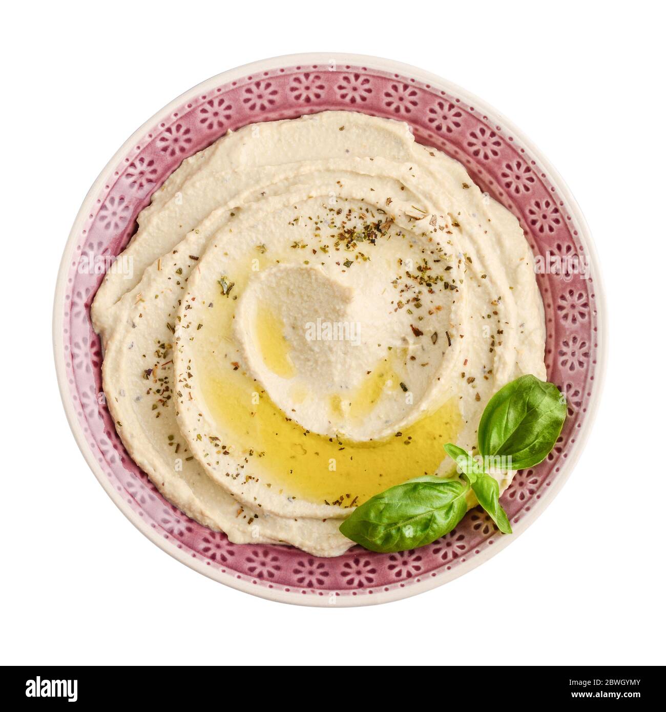 Hummus spread Cut Out Stock Images & Pictures - Alamy