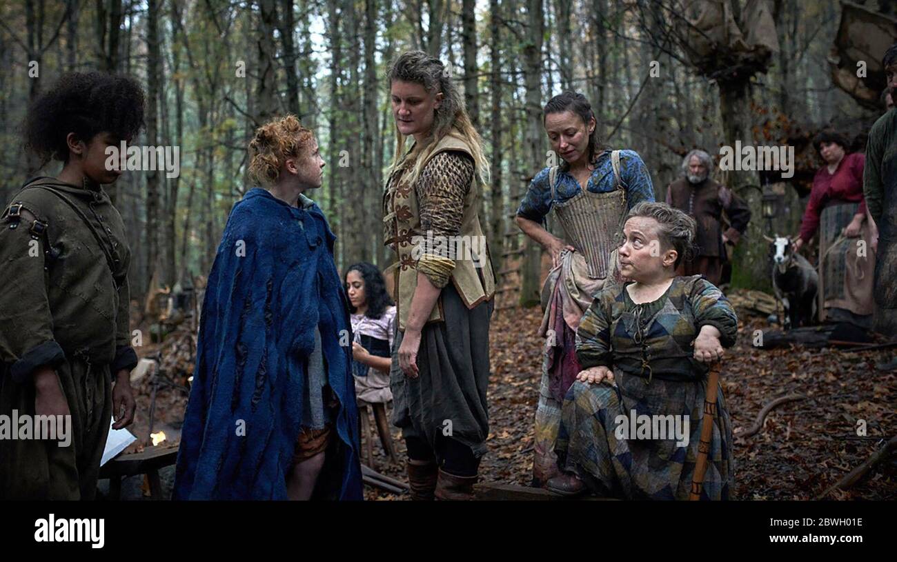 JUDY & PUNCH, (aka JUDY AND PUNCH), Daisy Axon (blue cape), Virginia ...