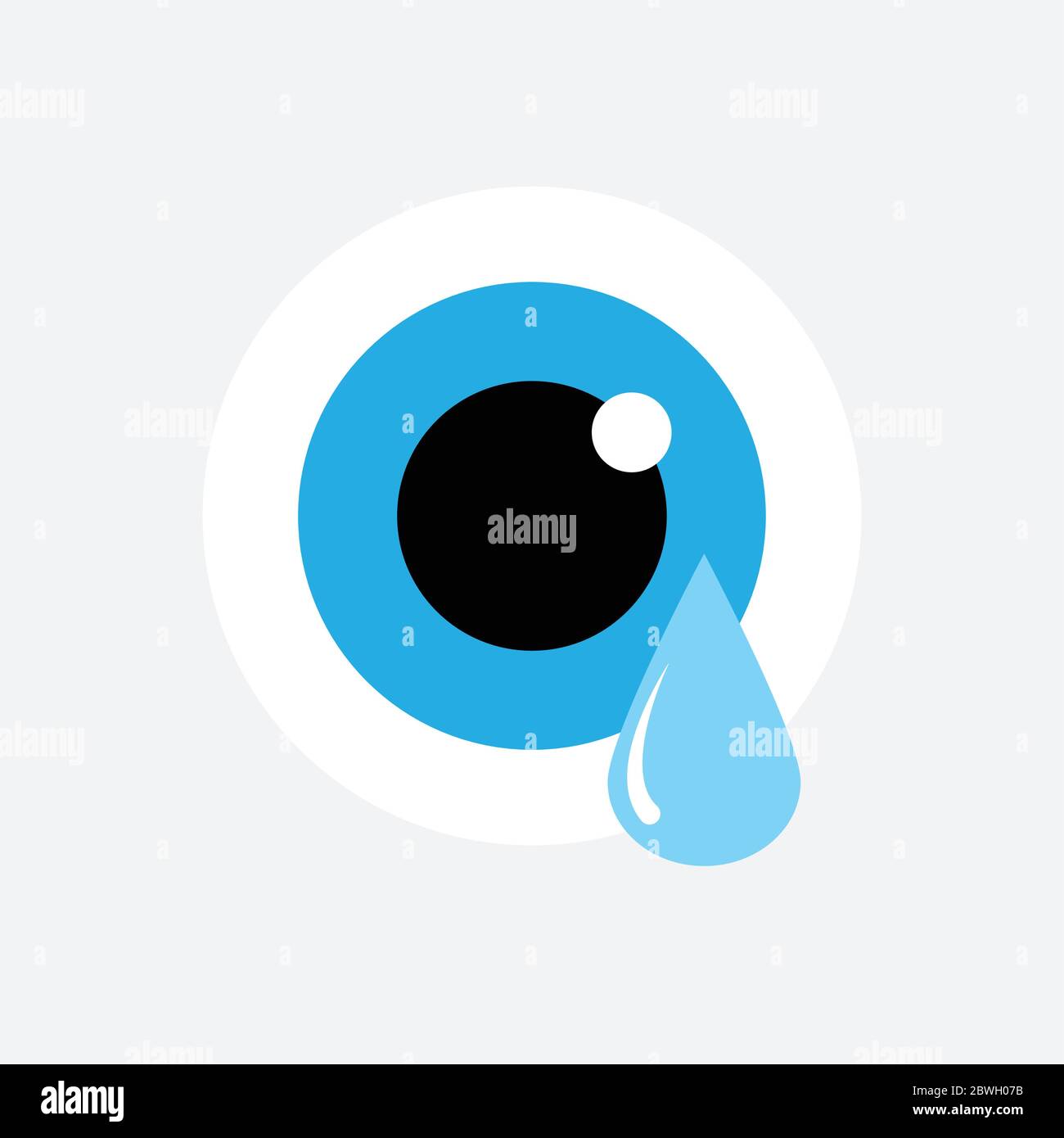 Doctor eye drop Stock Vector Images - Alamy