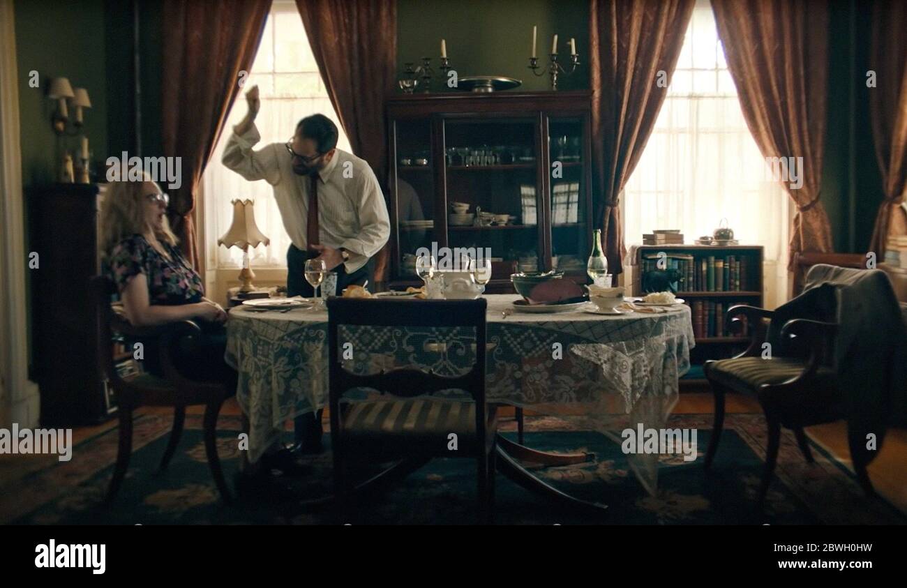 SHIRLEY, from left: Elisabeth Moss as Shirley Jackson, Michael ...