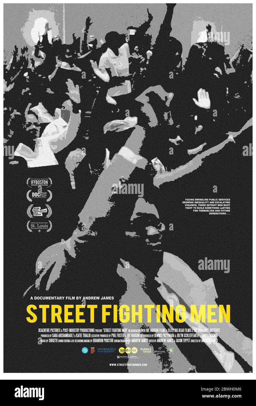 STREET FIGHTING MEN, poster, 2017. © First Run Features / Courtesy ...