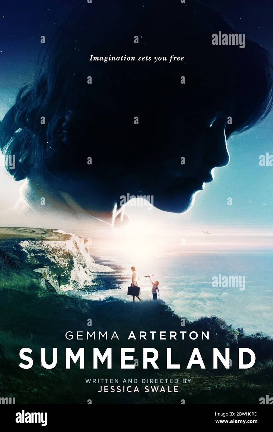 SUMMERLAND, poster, top: Gemma Arterton; bottom from left: Gemma ...