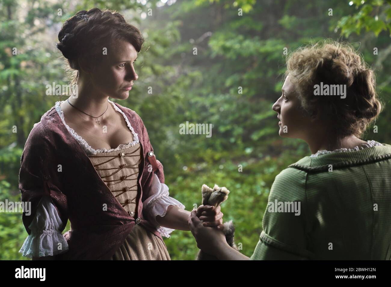 BARKSKINS, from left: Lily Sullivan, Tallulah Haddon, The Turtle King ...