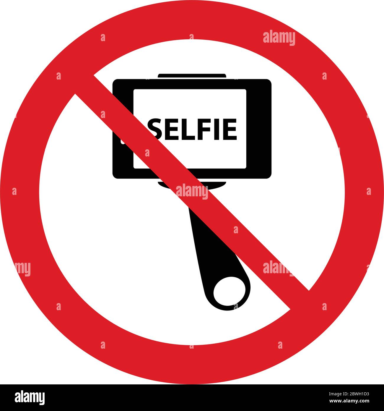 Self sticks sign Stock Vector Images - Alamy