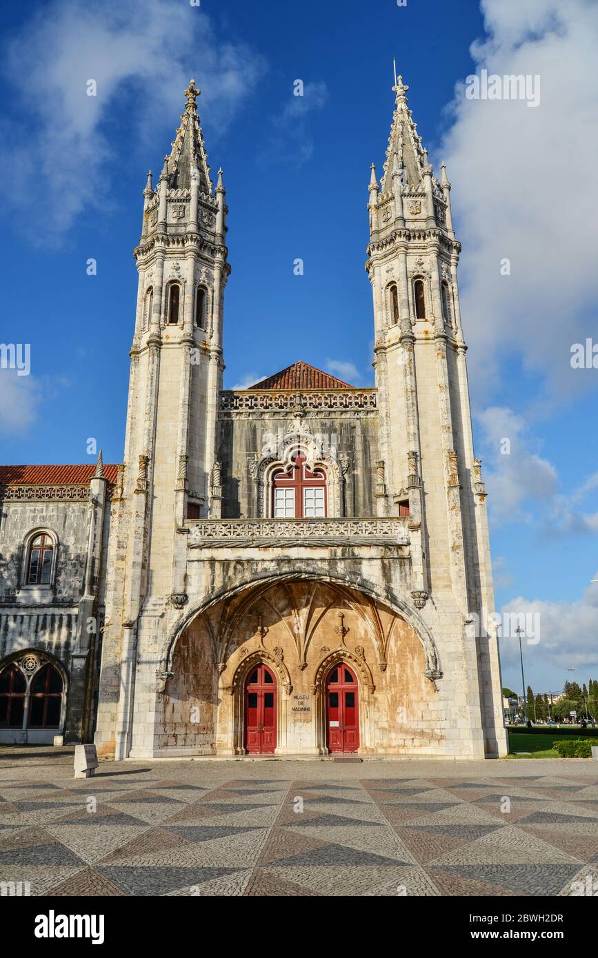 Maritime or Navy Museum (Museu de Marinha) in Belem, Lisbon, Portugal ...