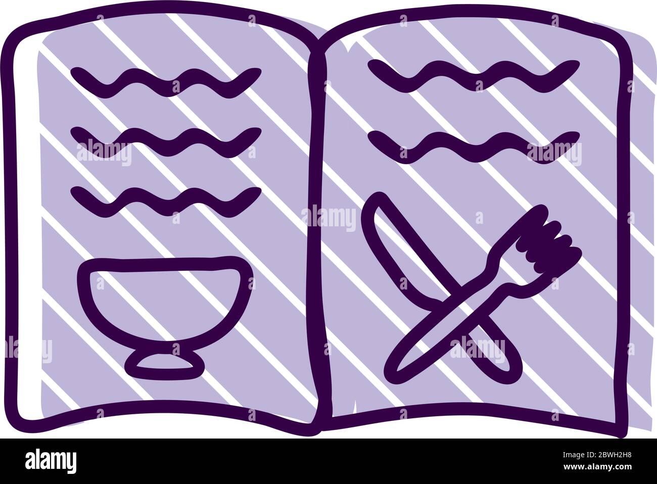 Book icon menu open hi-res stock photography and images - Alamy