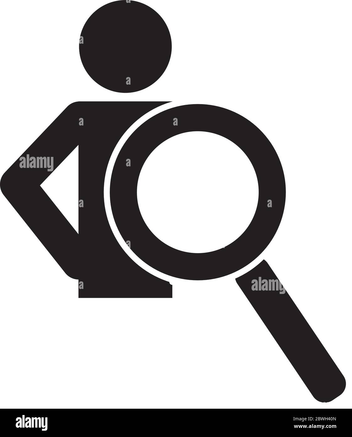 Magnifying Glass Silhouette