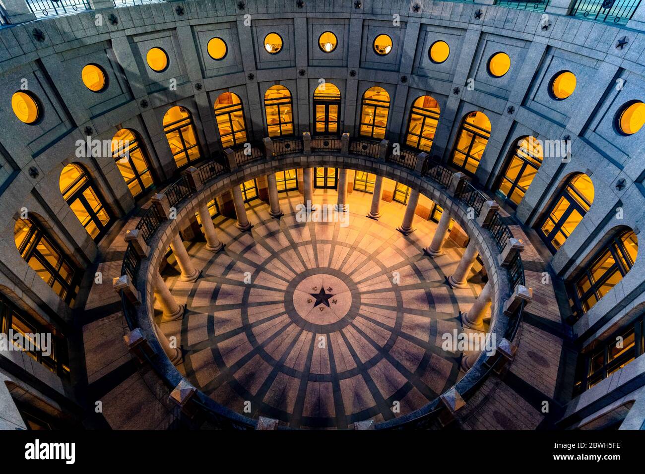 Rotunda at Texas State Capitol Stock Photo - Alamy